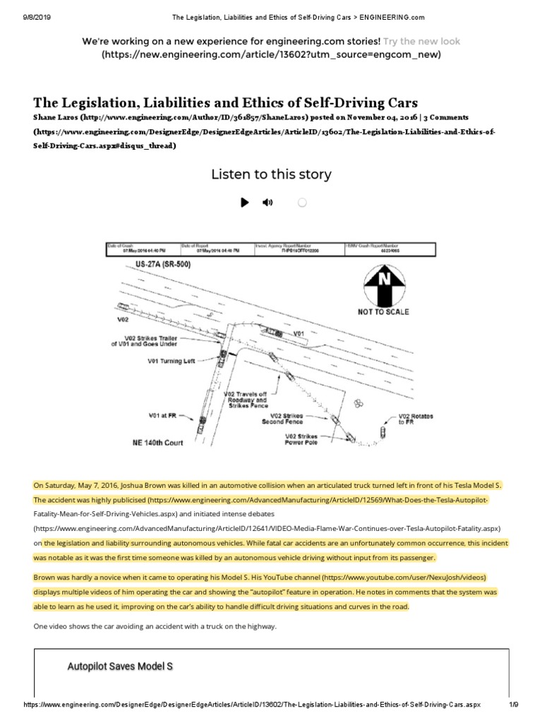 Self Driving Cars | PDF | Traffic Collision | Vehicles