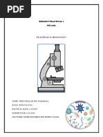 Practical 1 Microscope | PDF | Experiment | Microscope