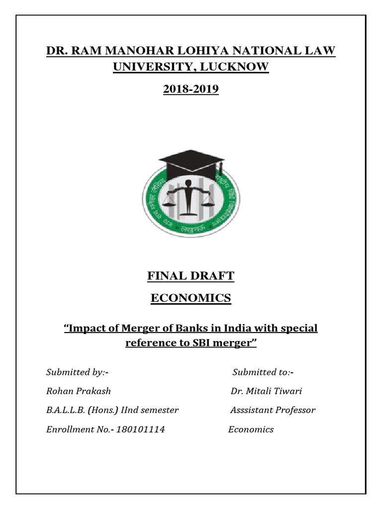 Bank Mergers: Impact on SBI | PDF | Mergers And Acquisitions | Banking