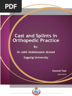 Plaster Cast Application - Techniques, Precautions, Types and ...