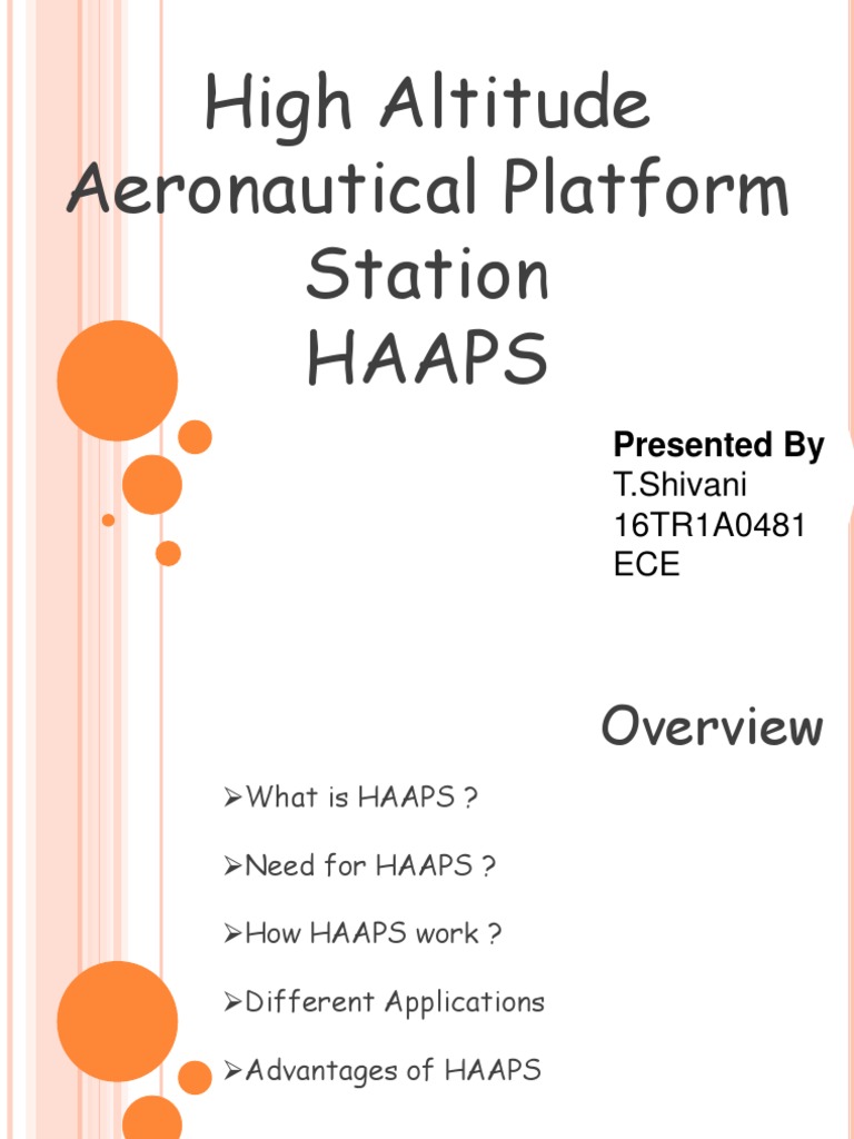 HAAPS | Download Free PDF | Airship | Aircraft