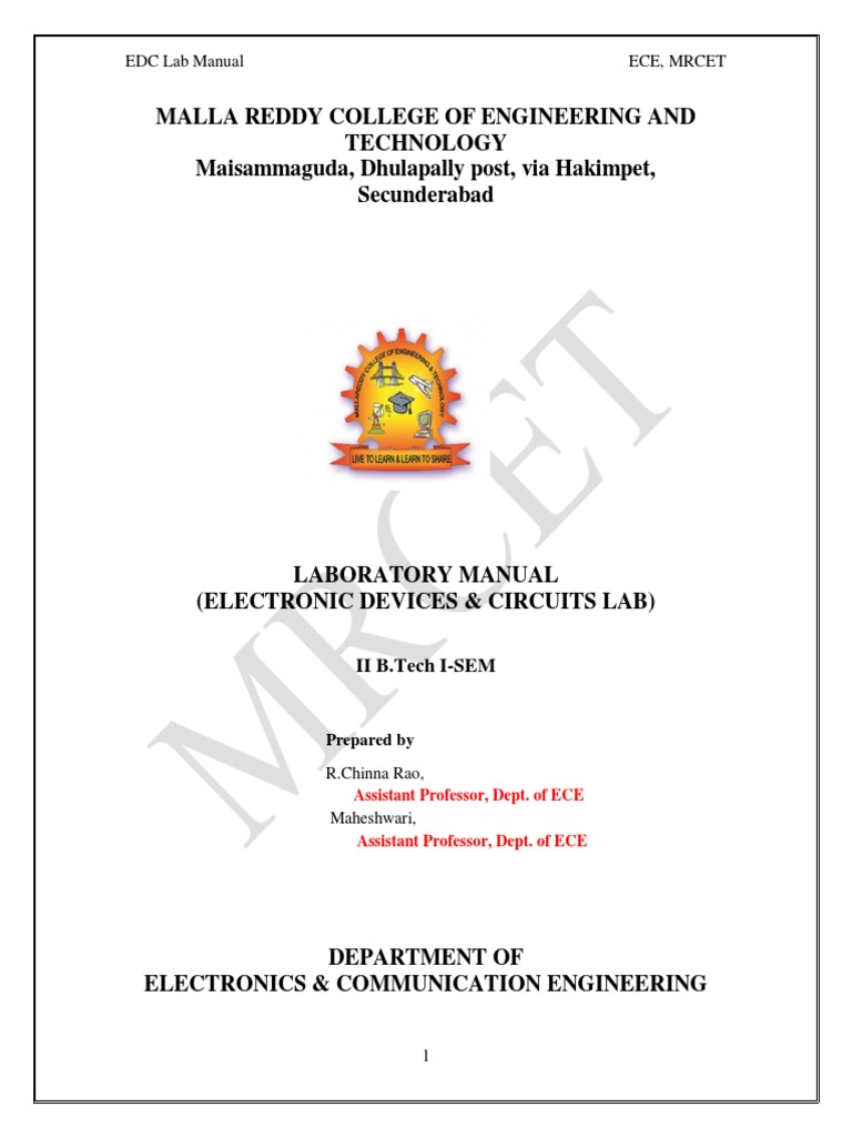 EDC Lab-18 | PDF | Capacitor | Printed Circuit Board