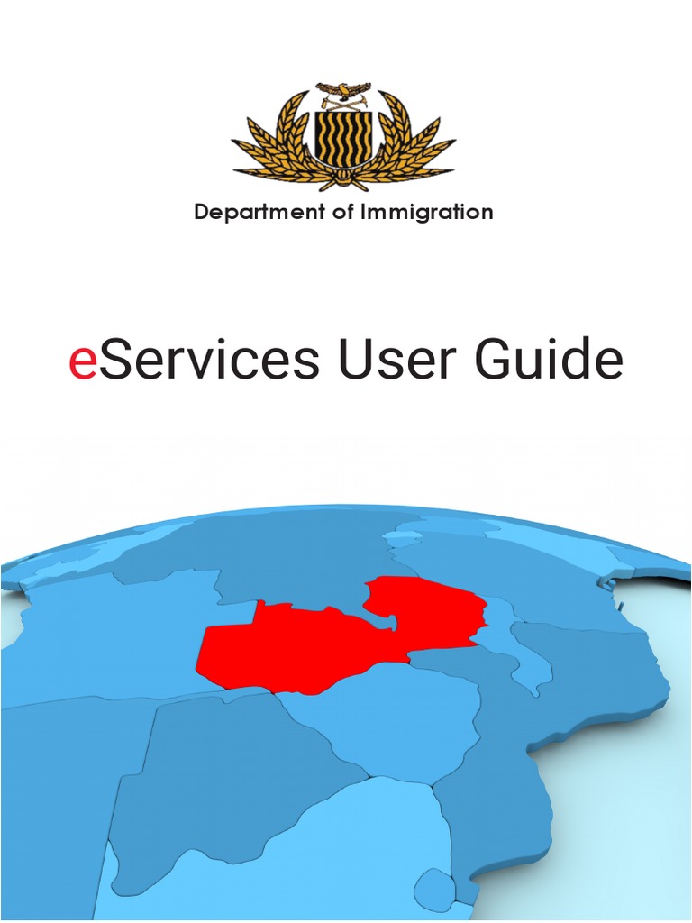 Zambia eServices User Guide Overview | PDF | Login | Payments