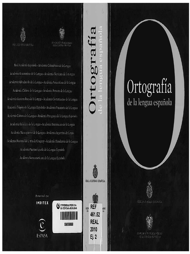 Ortografía de La Lengua Española | PDF