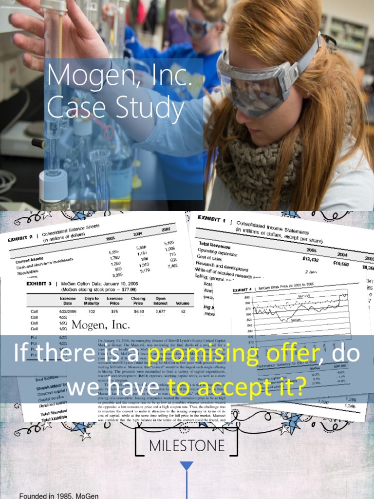Mogen, Inc. Case Study | PDF | Coupon (Bond) | Bonds (Finance)