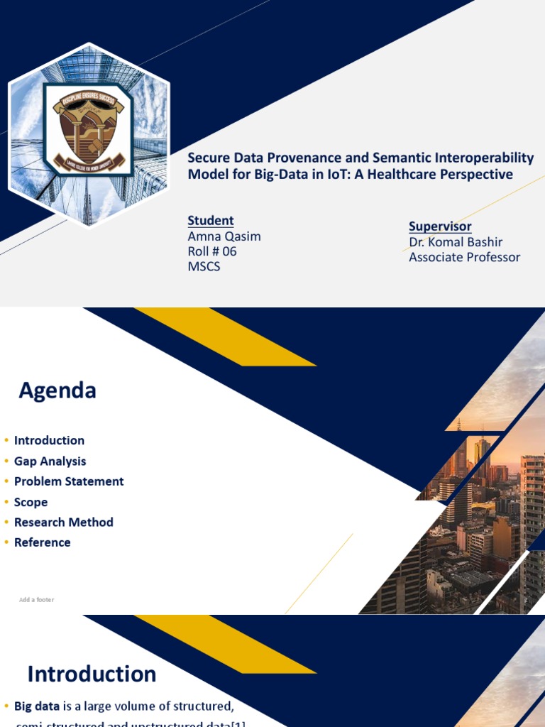 Secure Data Provenance and Semantic Interoperability Model For | PDF | Internet Of Things | Big Data