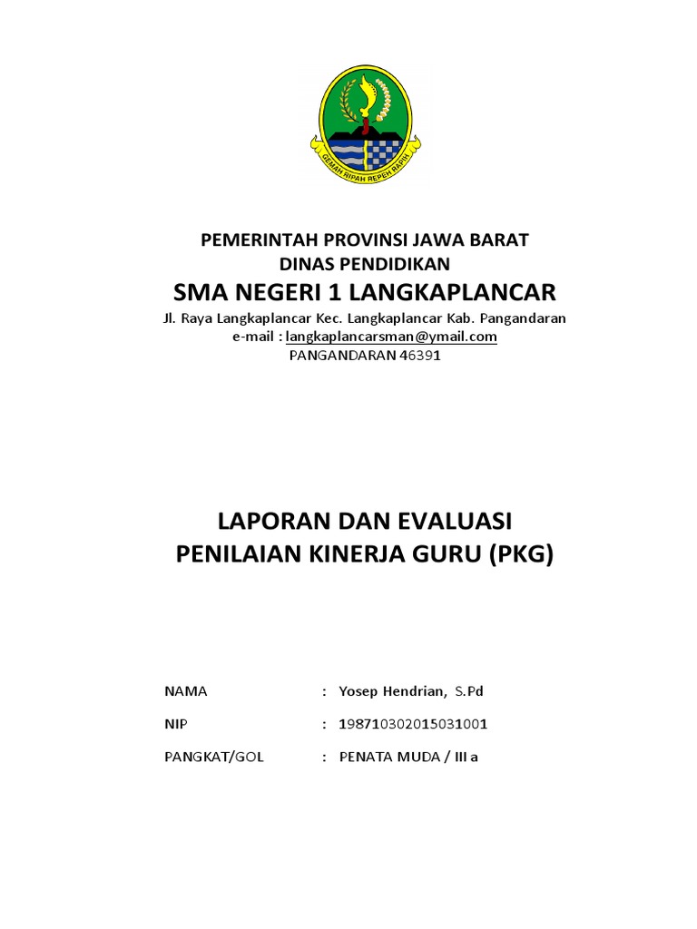 Contoh PKG | PDF