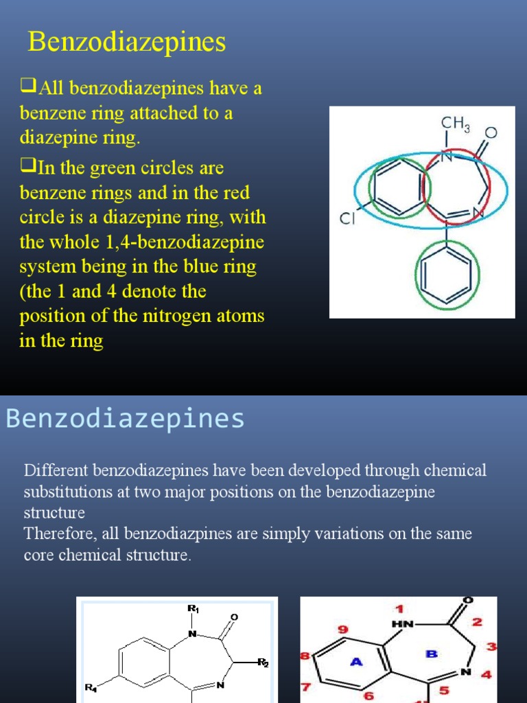 Benzodiazepine Structure