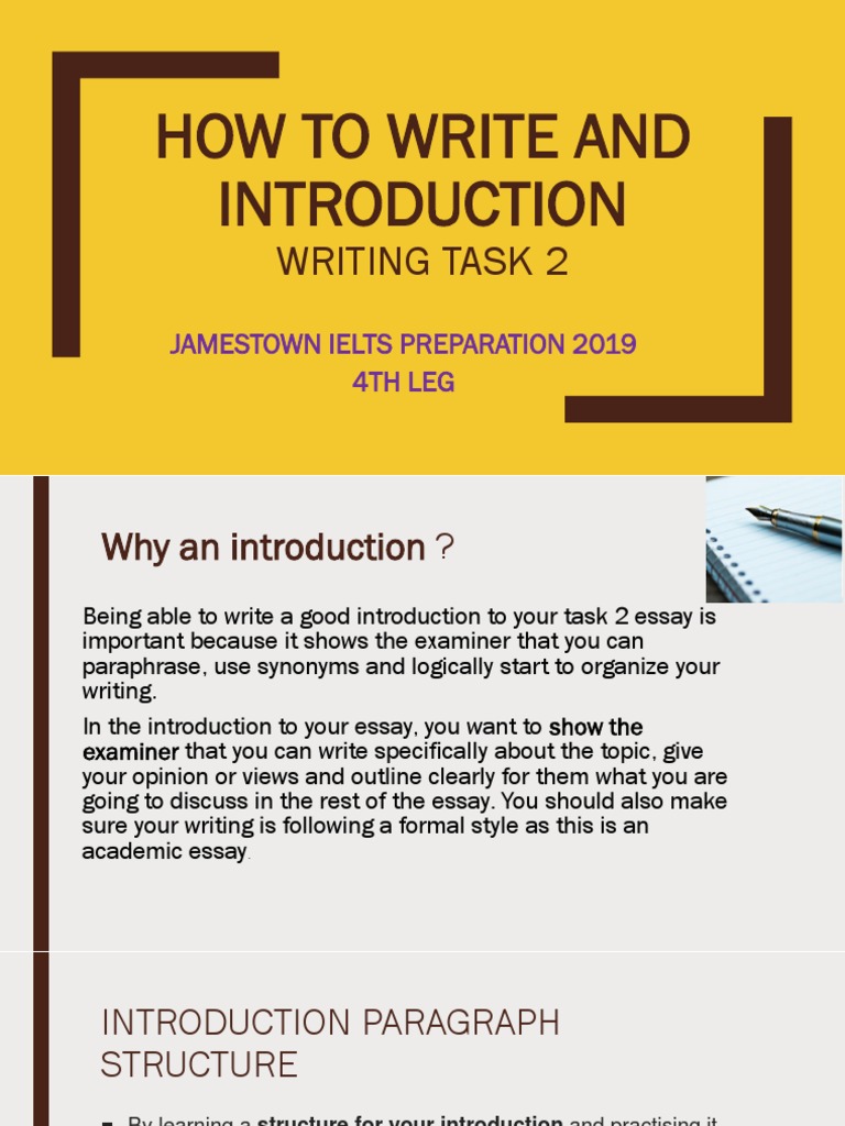 How To Write An Introduction | PDF | Essays | Obesity