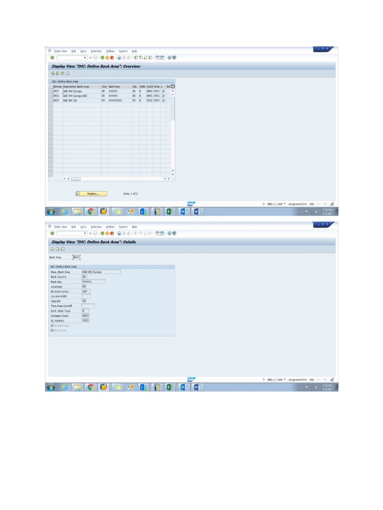 Sap Ihc | PDF | Payments | Debits And Credits