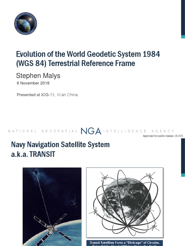 Evolution of WGS 84 Reference Frame | PDF | Geodesy | Geophysics
