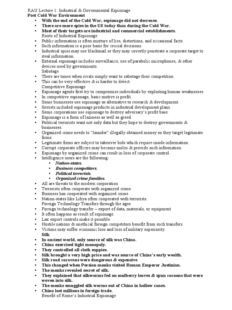 Intelligence Courses PDF | PDF | Espionage | Hannibal