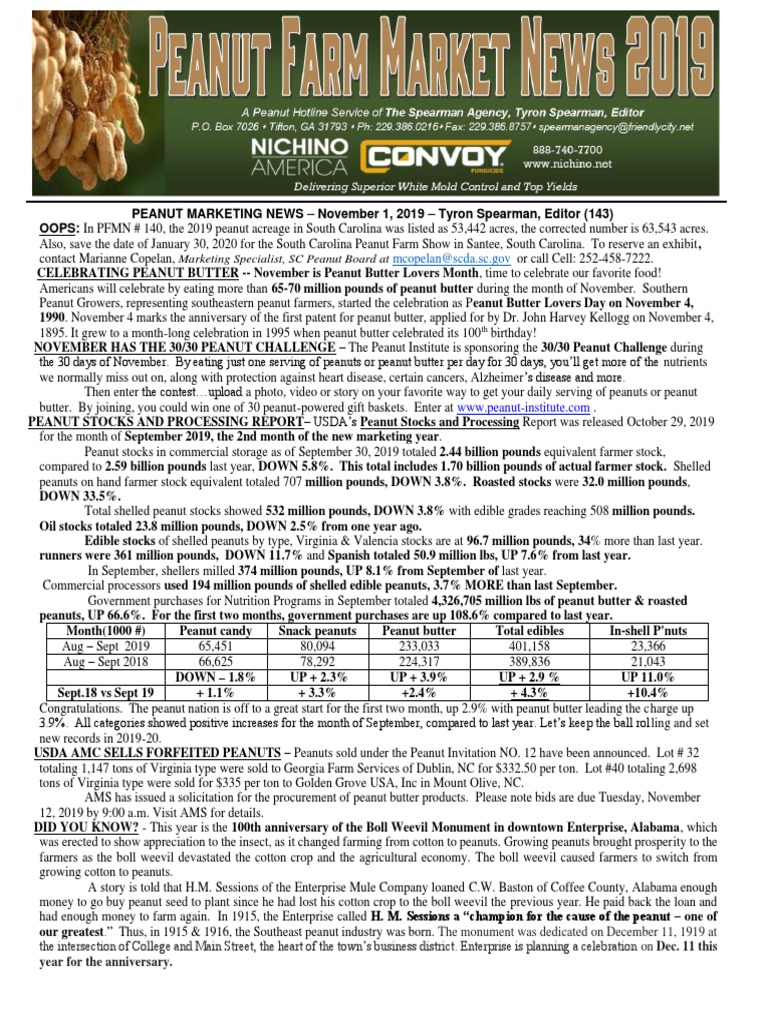 Mcopelan@scda SC Gov | PDF | Peanuts | Food Industry