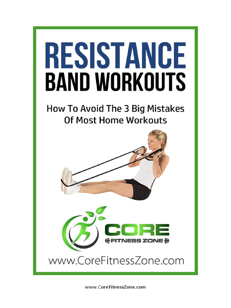 Core Fitness Zone Resistance Bands | PDF | Strength Training | Arm