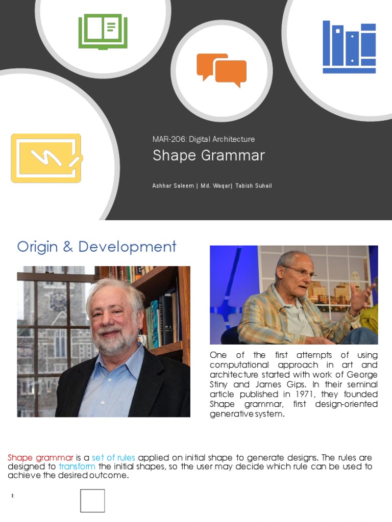 Shape Grammar | PDF | Shape | Geometry