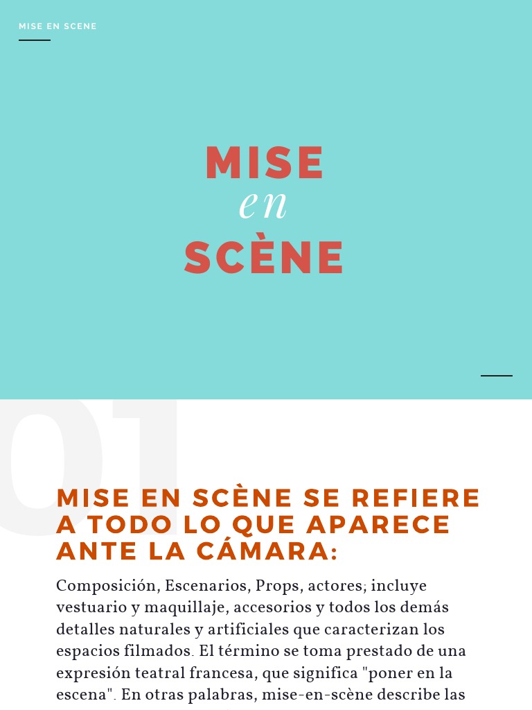 018 - Mise en Scene | PDF | Color