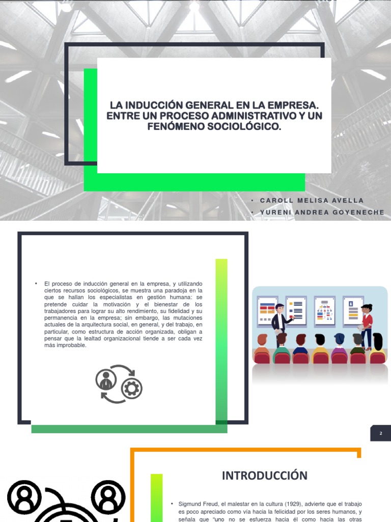 La Inducción General en La Empresa | PDF | Socialización | Sociología