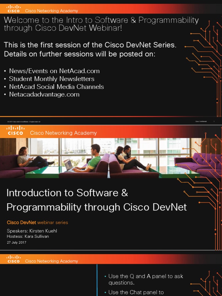 Devnet Session 1 Intro To Software Programmability | PDF | Cisco Systems | Programmer