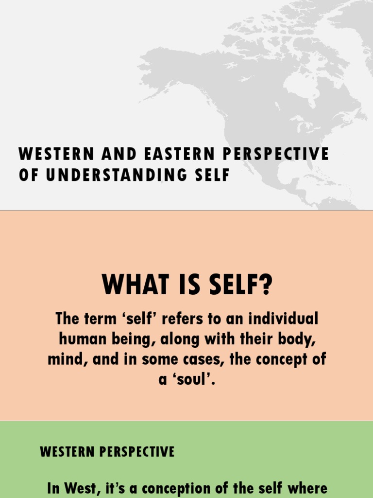 Western and Eastern Perspective of Understanding Self | PDF ...