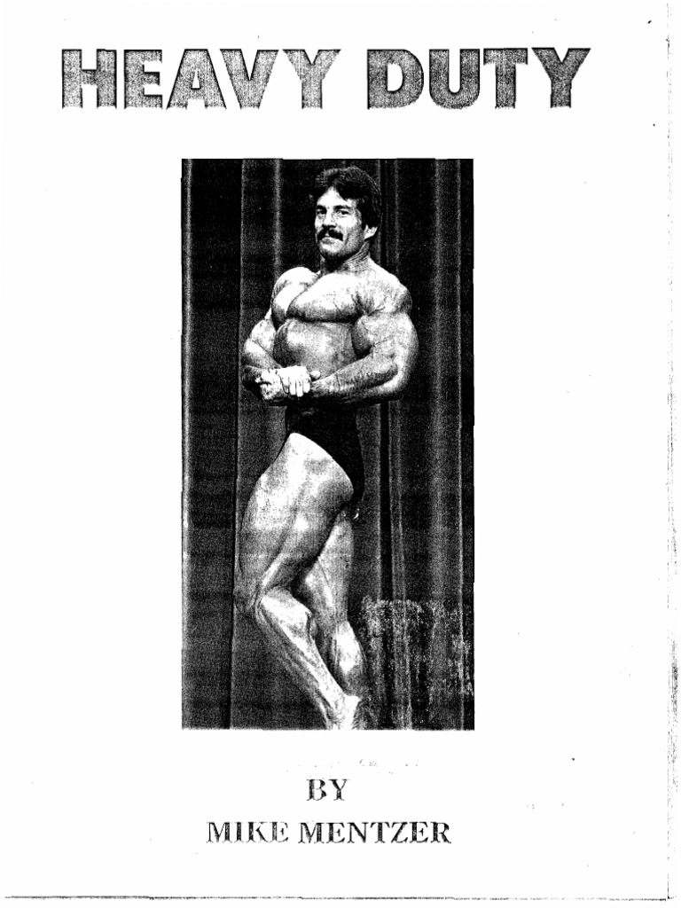 Mike Mentzer Heavy Duty | PDF