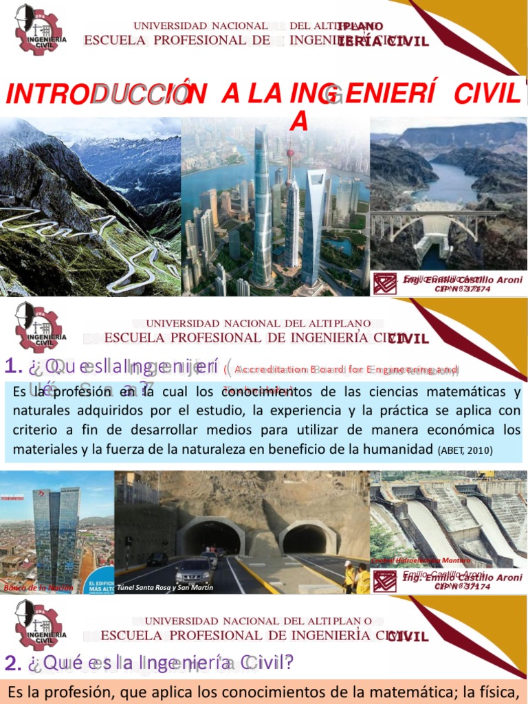 Ing Civil | PDF | Ingeniería | Ingeniero civil