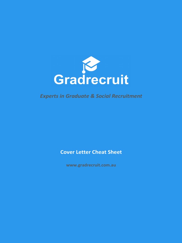 2 Cover Letter Cheat Sheet | PDF | Recruitment | Employment