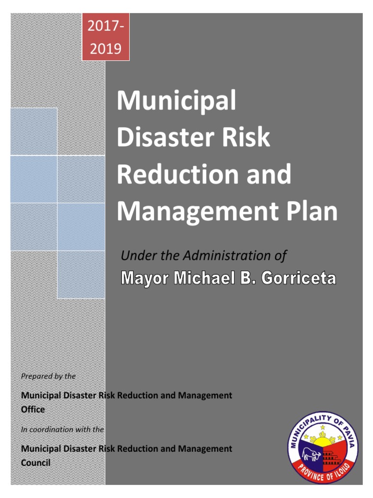Pavia MDRRM Plan 2017-2019 | PDF | Hazards | Disaster Risk Reduction
