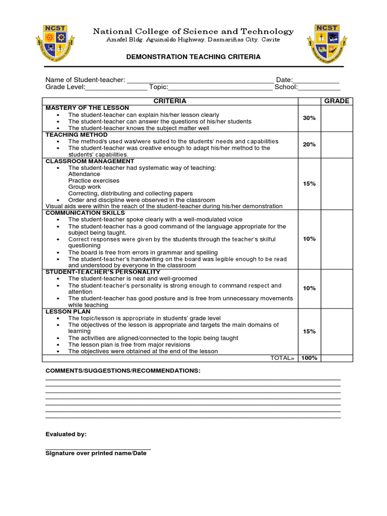 Lesson Plan | PDF | Teaching Method | Lesson Plan