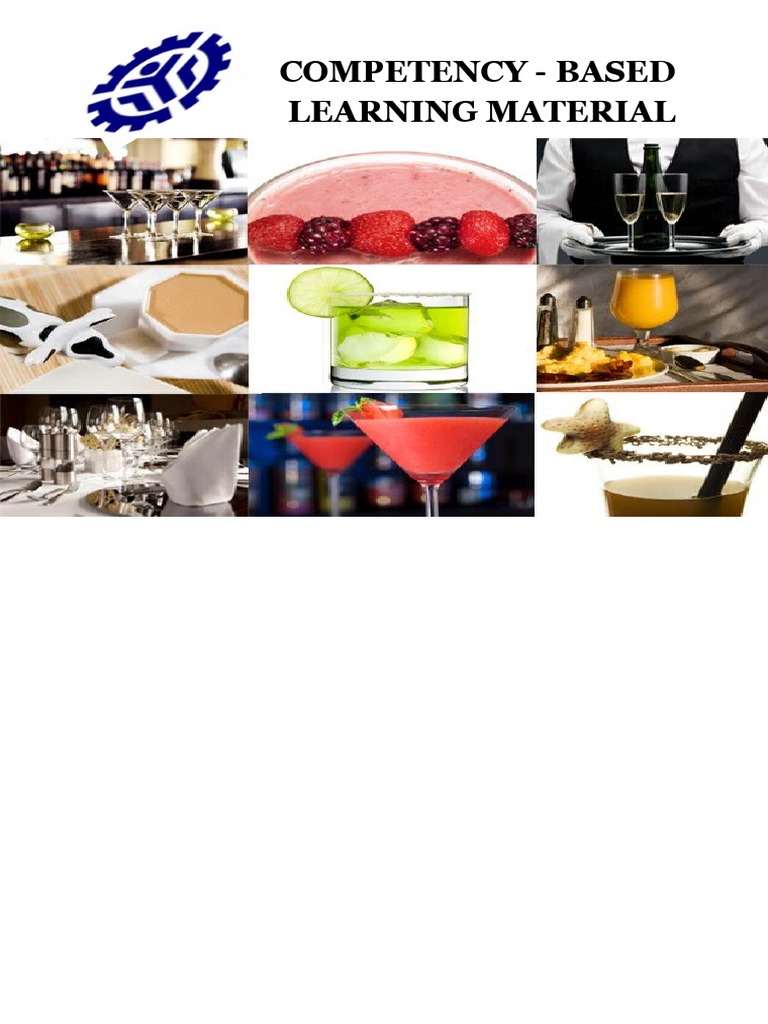 Competency - Based Learning Material | PDF | Tableware | Waiting Staff