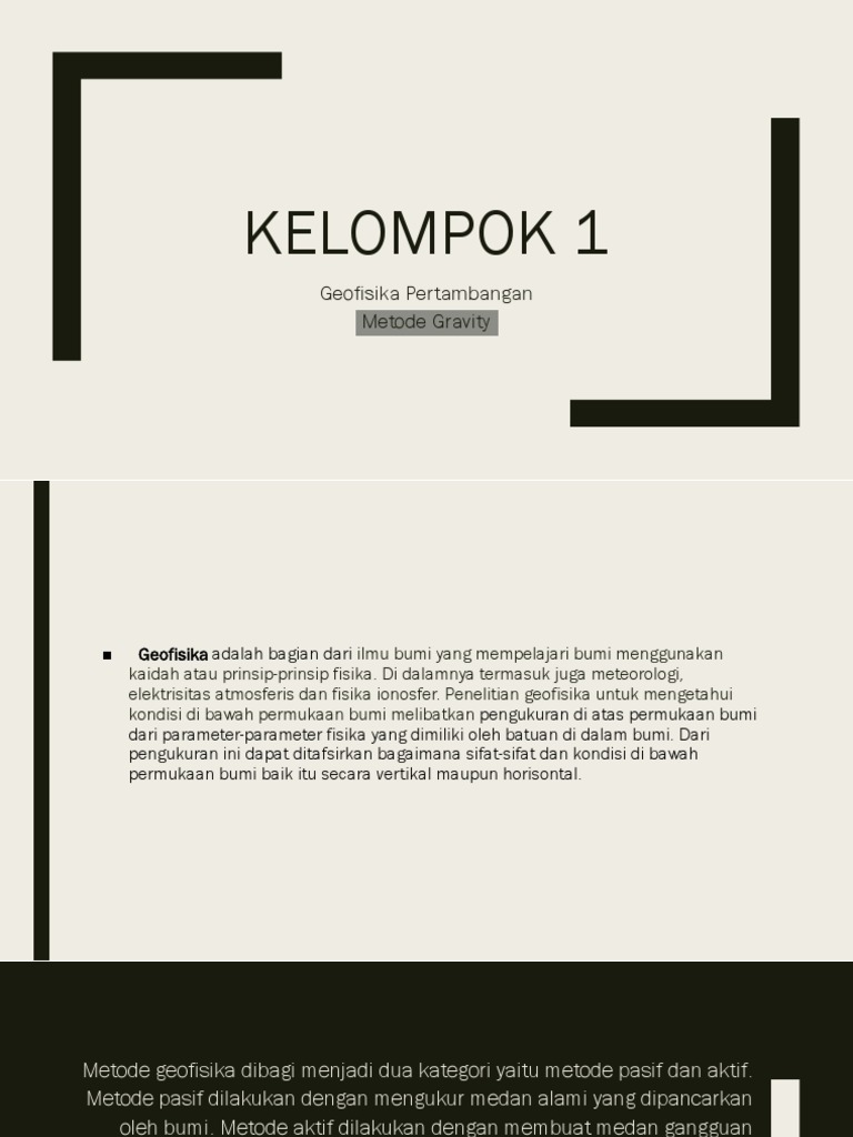 Metode Gravity - Geofisika Pertambangan | PDF
