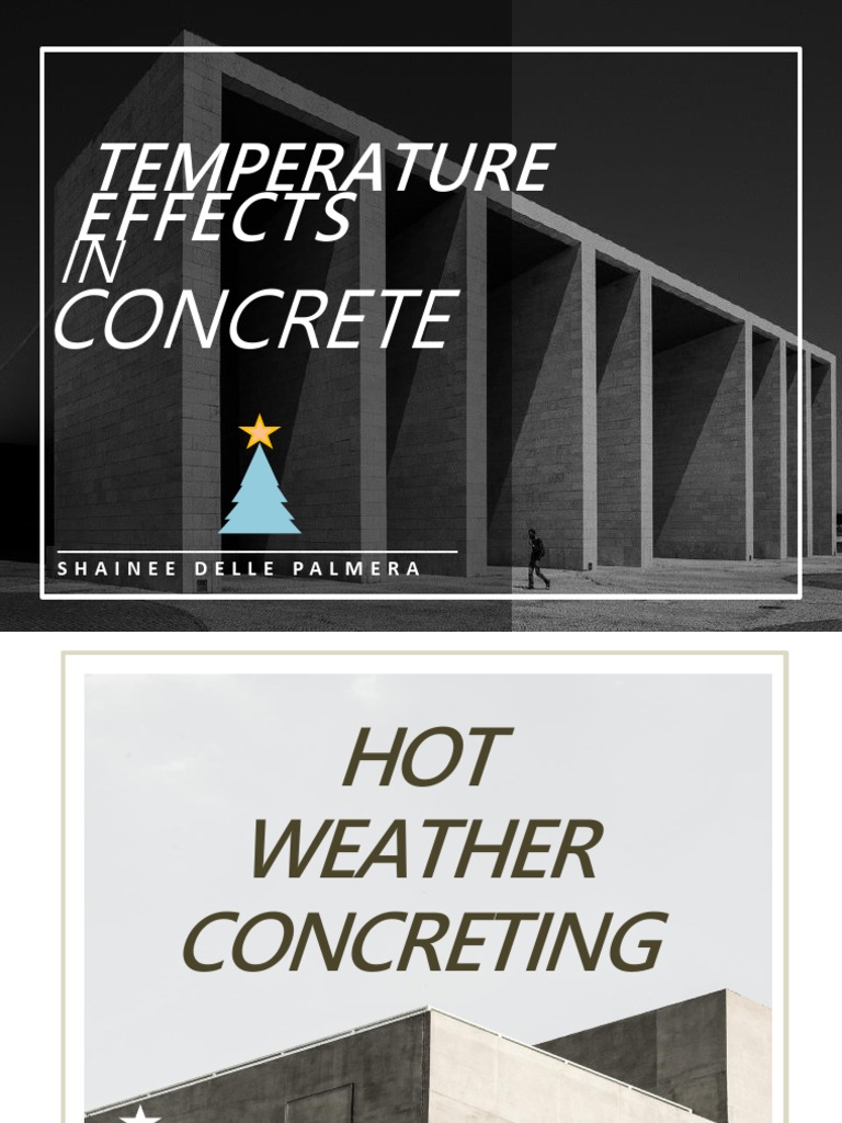 Temperature Effects: Concrete | PDF | Composite Material | Concrete