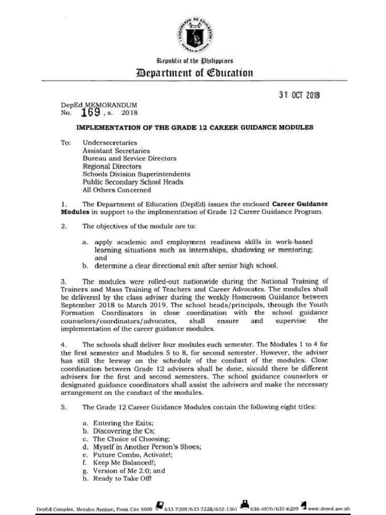 CGP Grade 12 Module (135 Pages) PDF | PDF | Curriculum | Higher Education