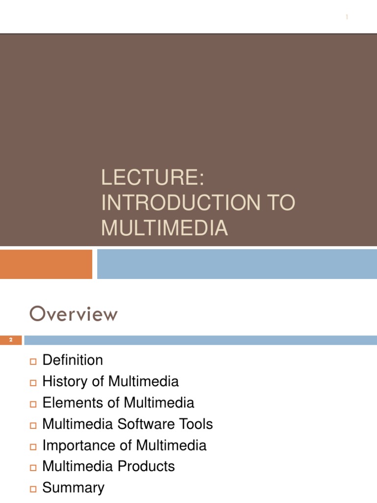 CHAPTER 12 - Introduction To Multimedia | PDF | Markup Language ...