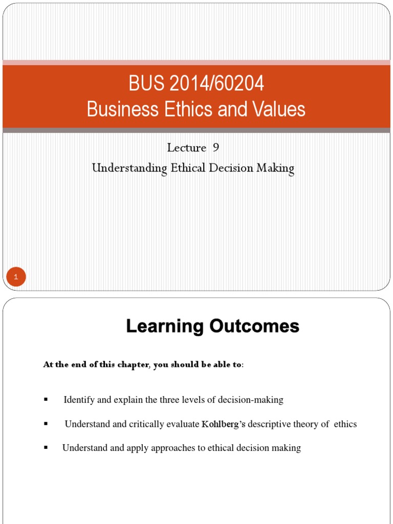Ethical Decision Making Framework | PDF | Heuristic | Decision Making