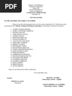 Letter Request For DRRM Supply | PDF | Safety | Emergency Management