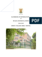 UGHG Hostel Admission Details 2025 | PDF | University And College ...