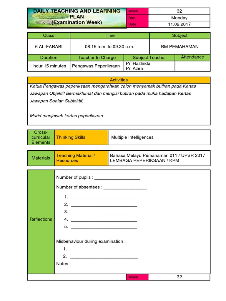 Exam LP Upsr | PDF | Educational Psychology | Cognition