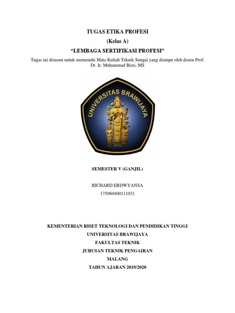 Lembaga Sertifikasi Profesi - Perhapi | PDF