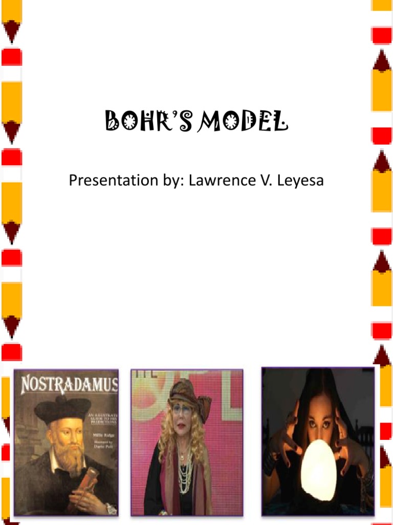 Bohr's Model | PDF | Niels Bohr | Atoms