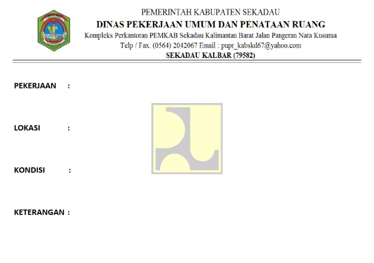 Contoh Penulisan STA Jalan dan Proyek | PDF