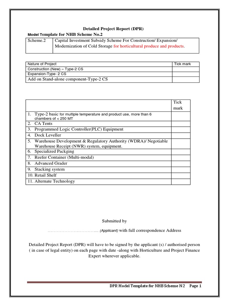 Project Report Sample Copay | PDF | Warehouse | Odor