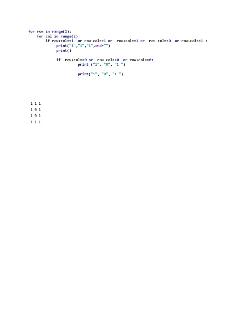 Row : Col : Row+col Row-Col Row+col Row-Col Row+col : (,,, ) Row+col ...