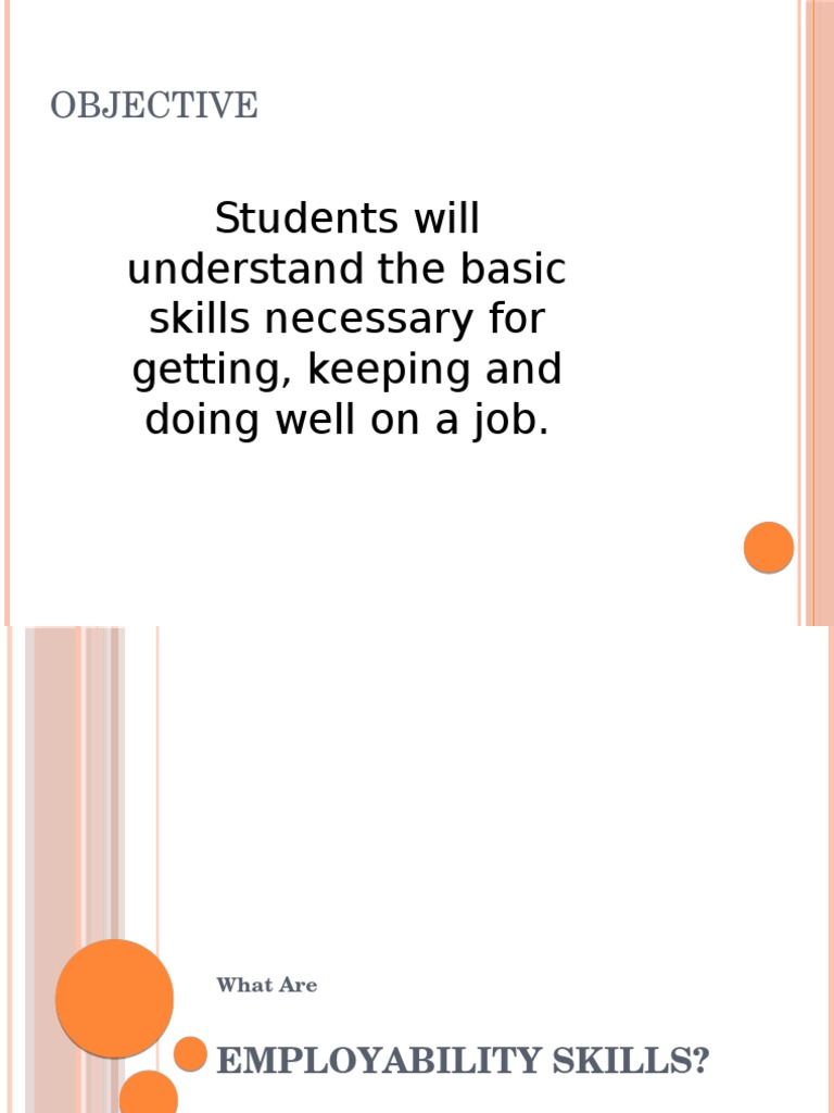 Essential Employability Skills Guide | PDF | Skill | Employment