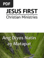 Tagalog Christian Sermon Outline | PDF
