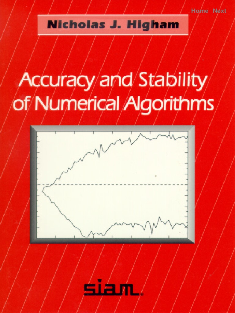 (Higham, 1996) - Book - Accuracy and Stability of Numerical Algorithms ...