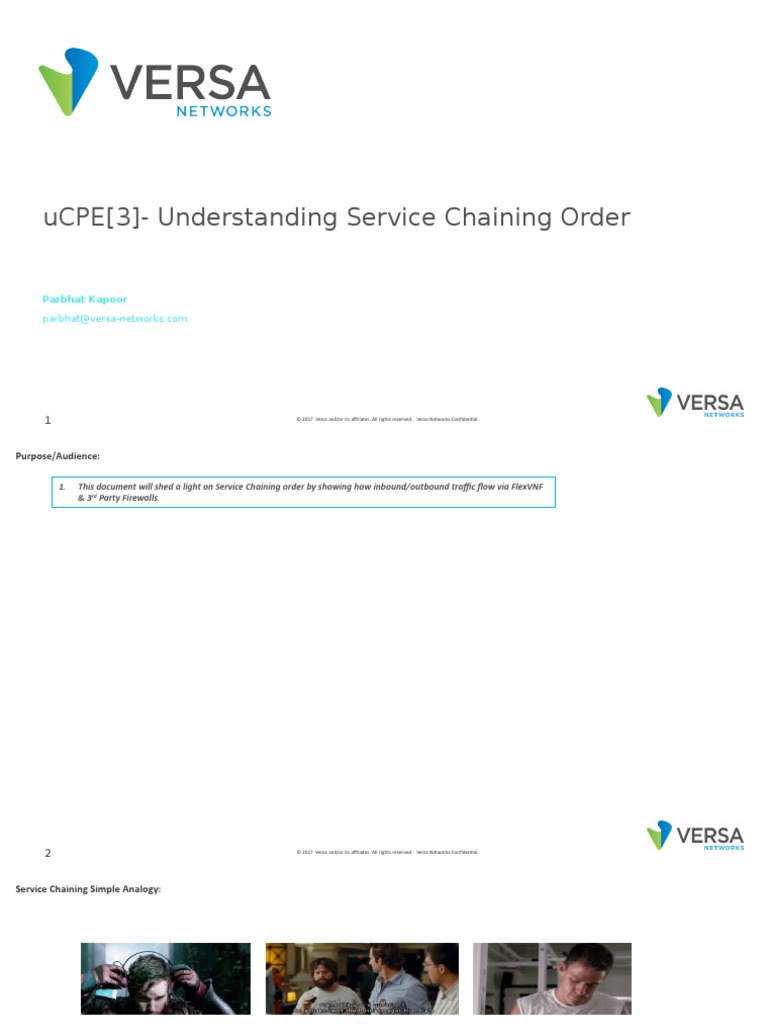 UCPE (3) Understanding Service Chaining Order | PDF | Firewall ...