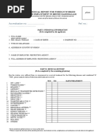 Food Handlers Medical Form | PDF