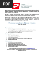 Motivaciono Pismo | PDF