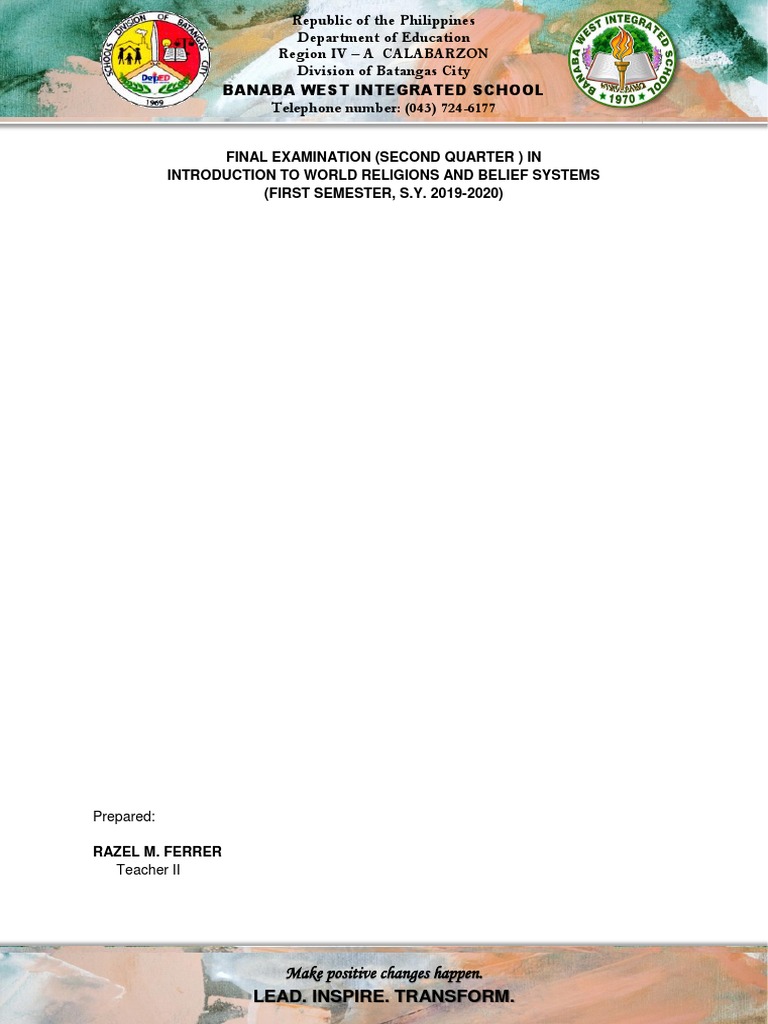 Tos Template | PDF | Behavior Modification | Applied Psychology