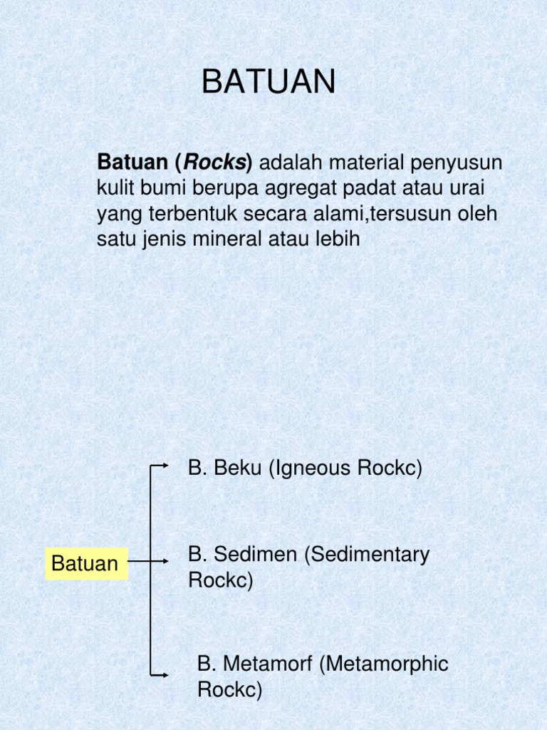 Batuan Geo | PDF | Igneous Rock | Magma